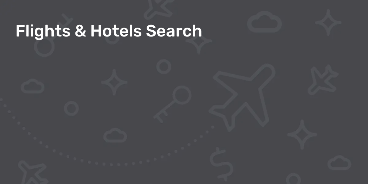 Holiday Finder: Search Flights and Hotels